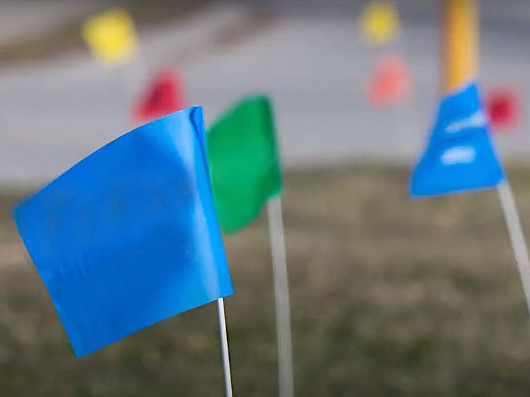 When Can I Remove Utility Flags in My Yard